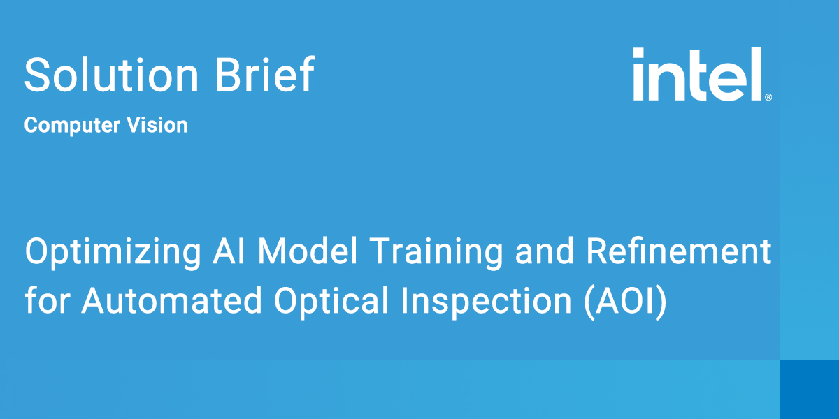 ASRock Industrial - [Solution Brief] Optimizing AI Model Training and ...